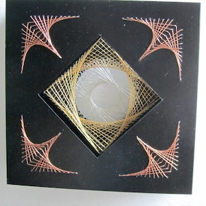 String Art Home Décor Abstract Wall Art Handmade Original Design With a ...