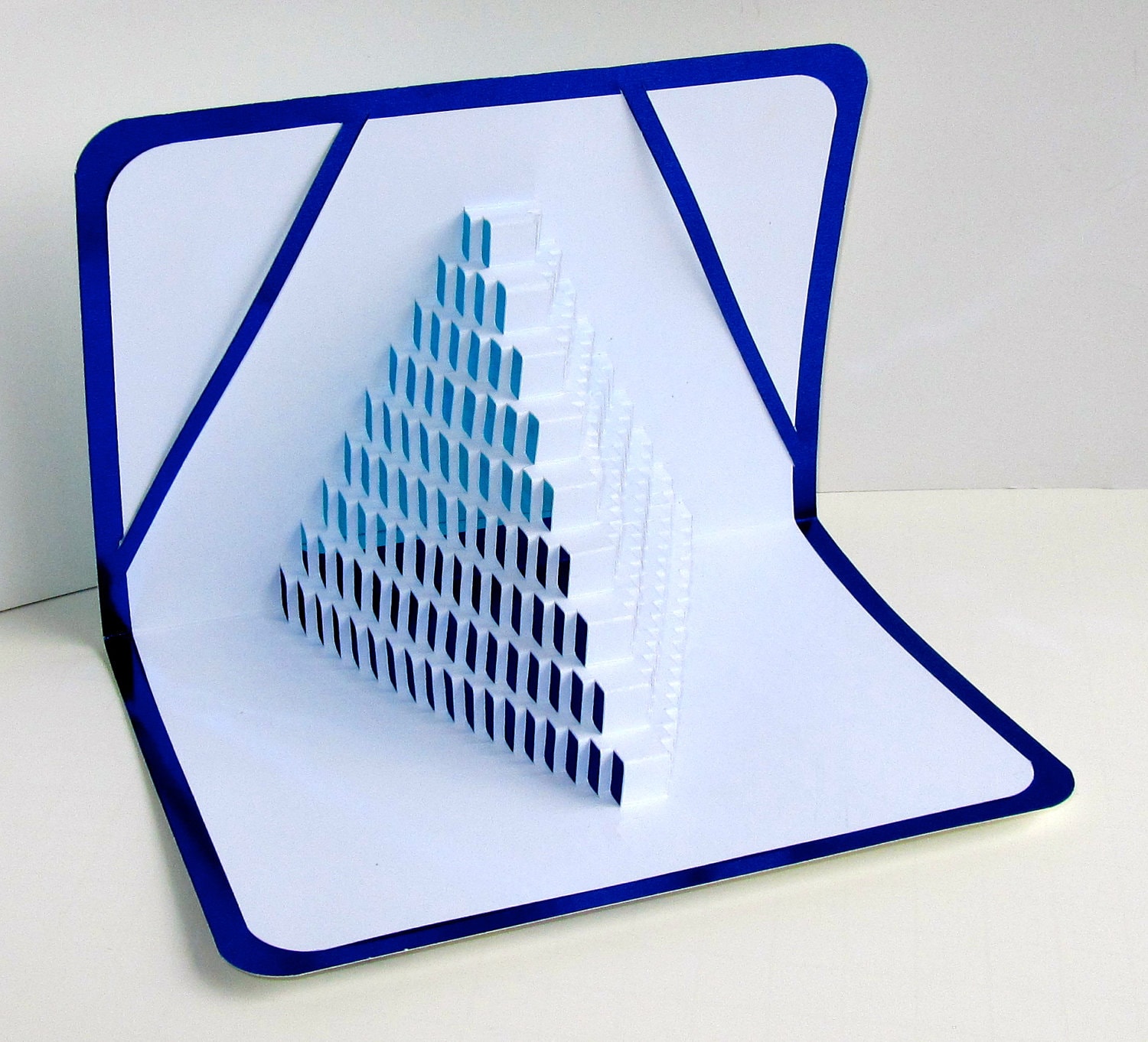 3D Pop up STAIRS 2 LOVE With the Light Shines Through. Origamic ...