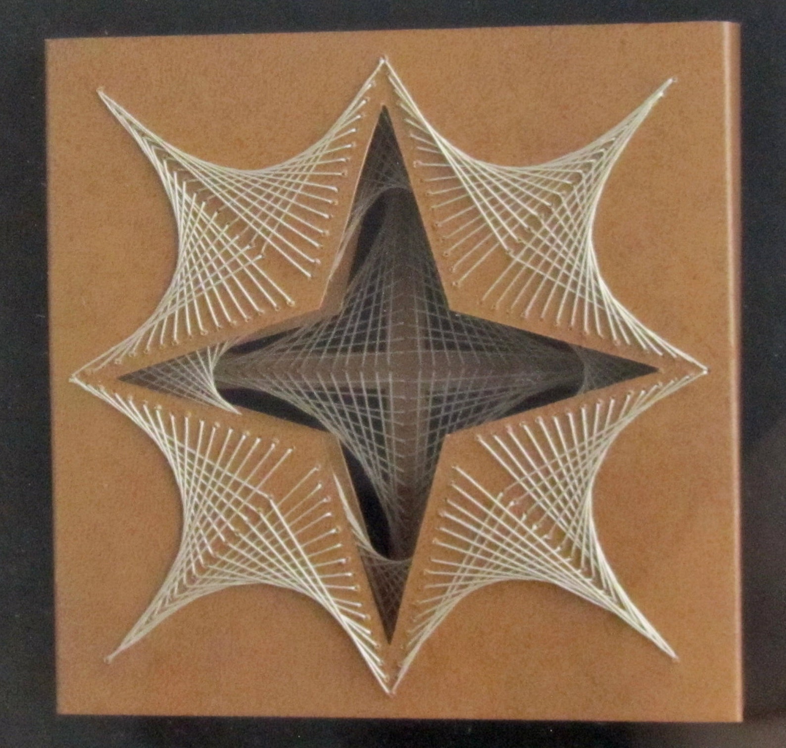 WEDDING GIFT Home Décor Wall Art of String Art Abstract Geometric ...