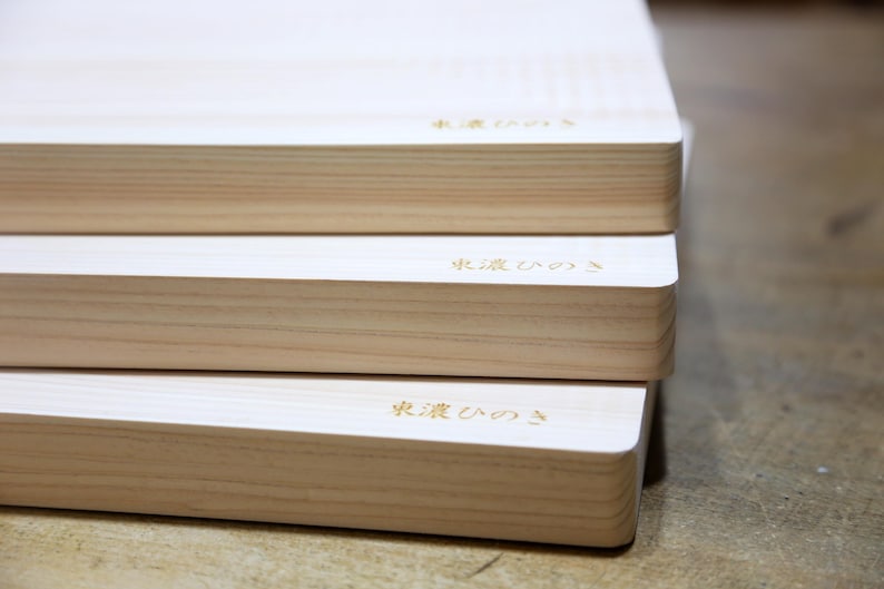 Premium Japanese Hinoki Cutting Board | Made From Tono Hinoki – Natural ...