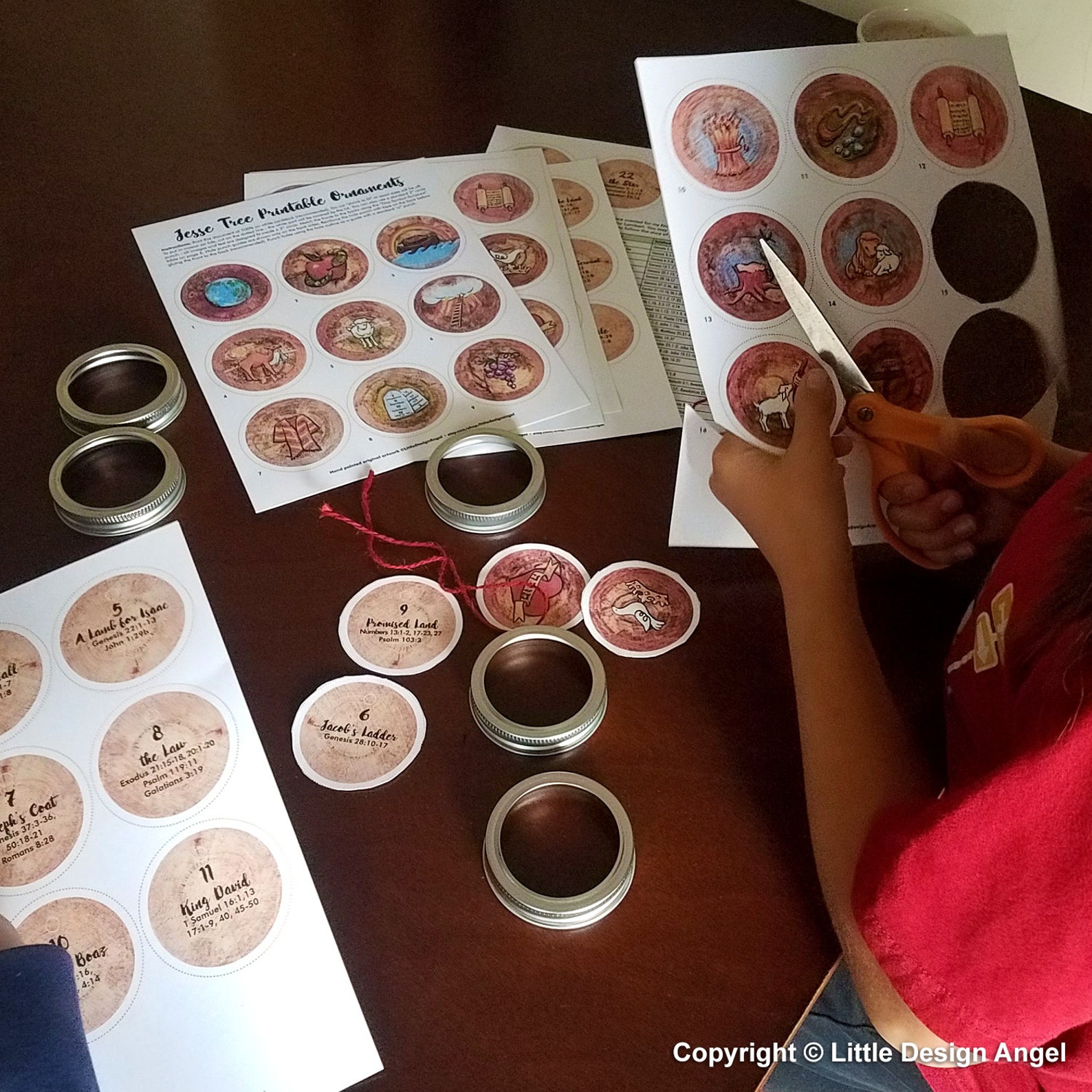 DIY Jesse Tree Ornaments PDF Printable - Etsy