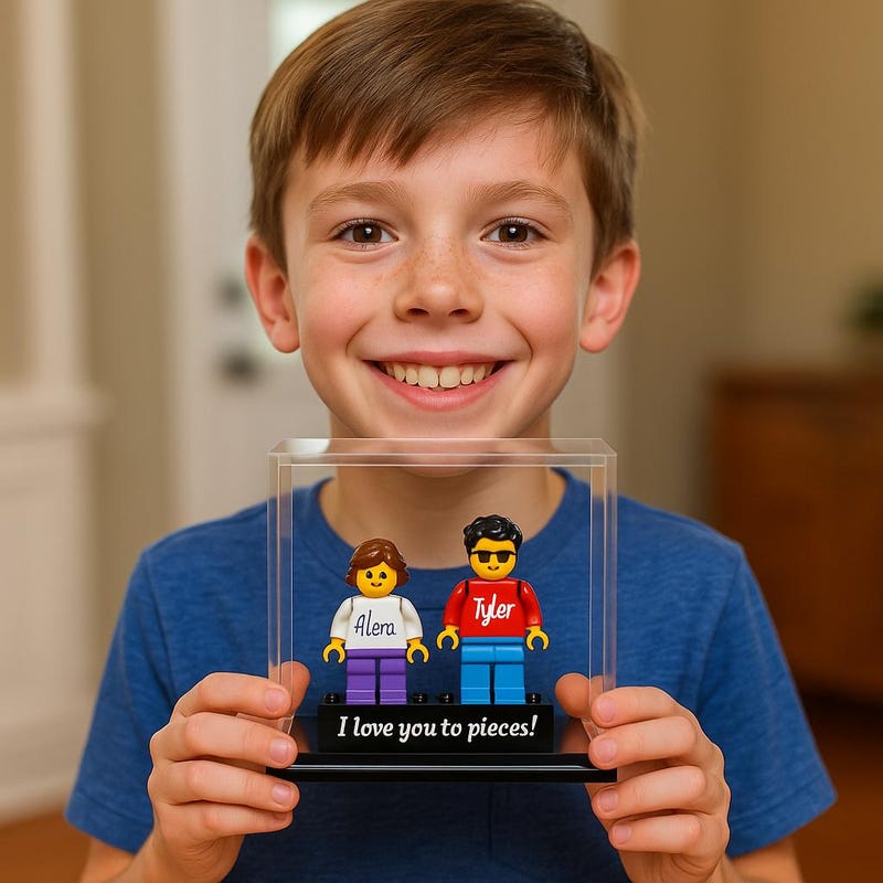 Mini Box Figure - Etsy UK