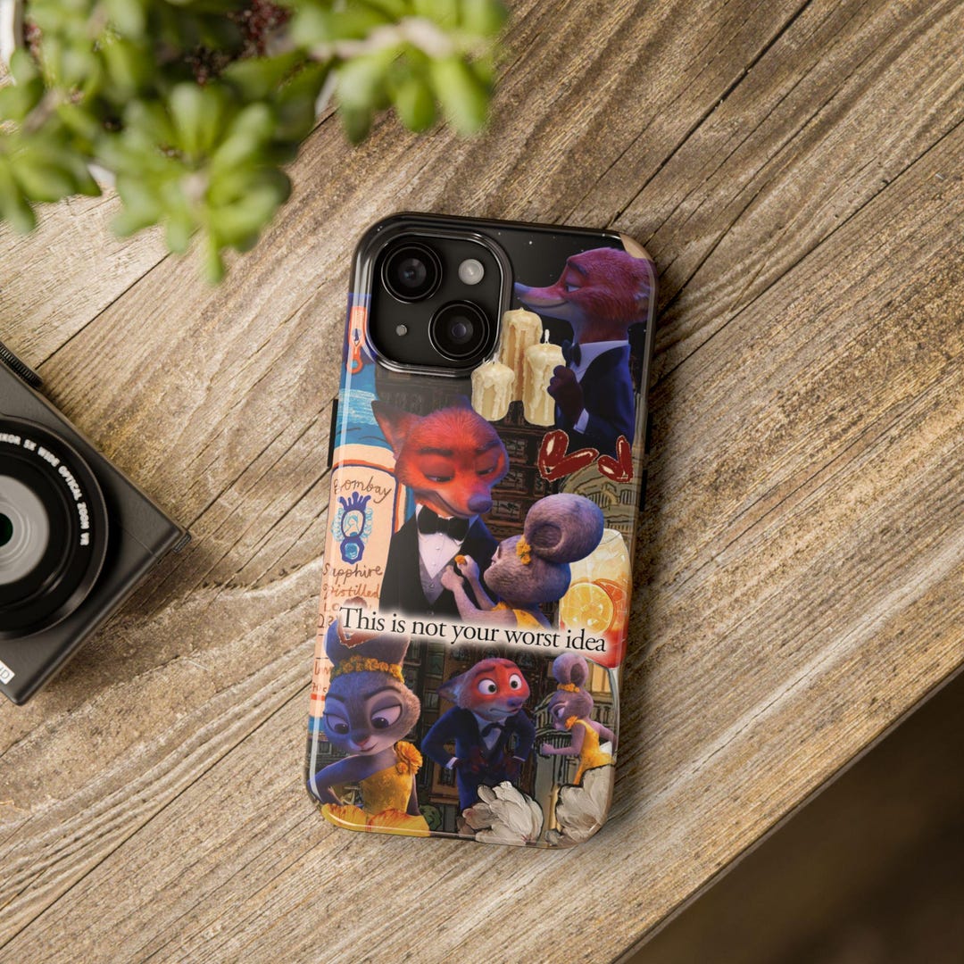 Nick and Judy Party Phone Case, Zootopia 2 Gift, Disneyworld Phone ...