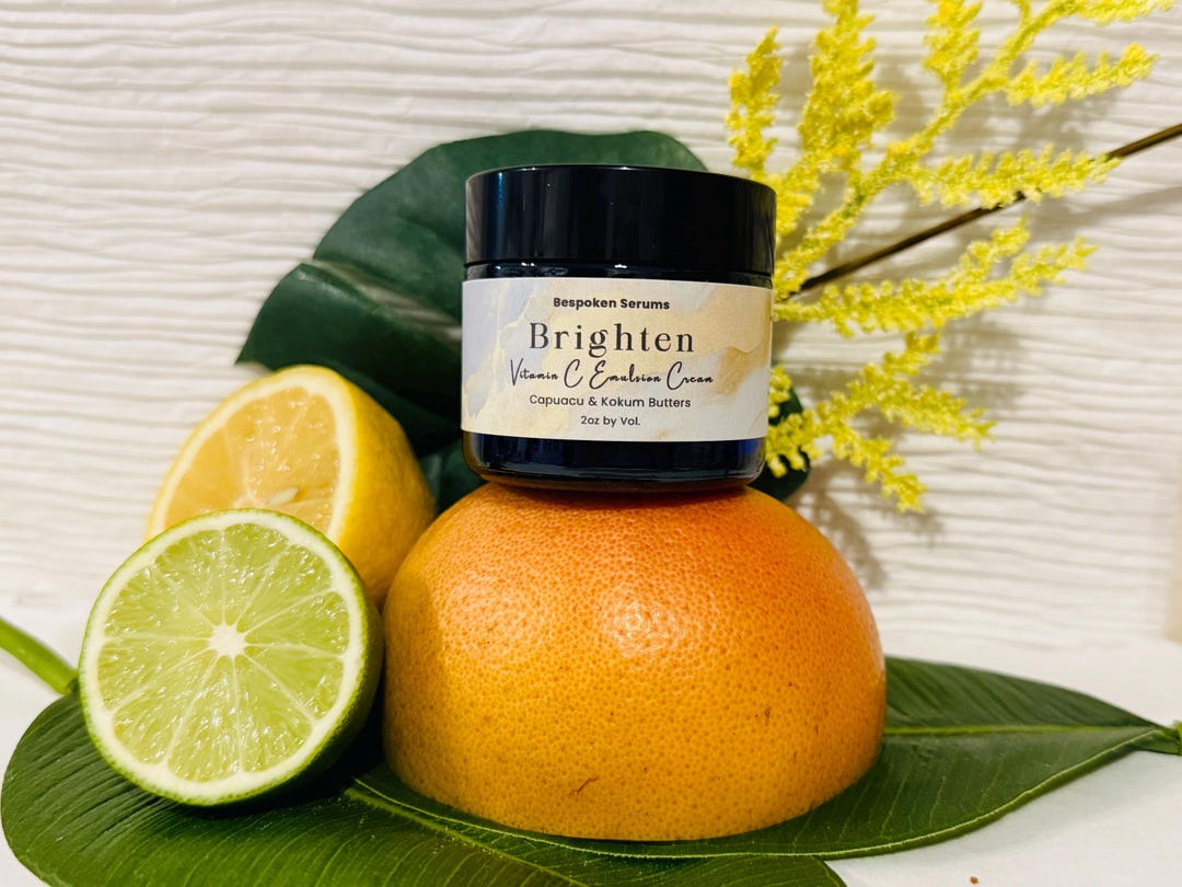 Brighten Vitamin C Emulsion Cream (custom Strength) - Etsy