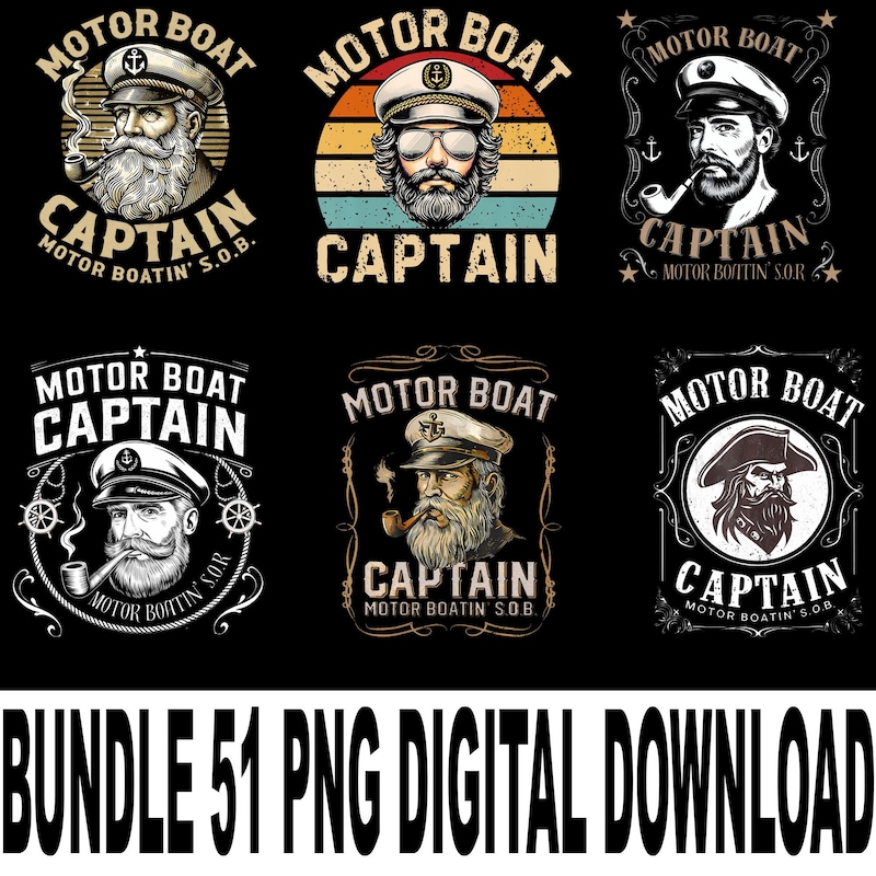 Boat Captain Svg - Etsy