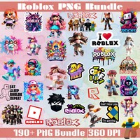 Roblox Gamer PNG, Pixel Art Clipart (digital Download),transparent ...