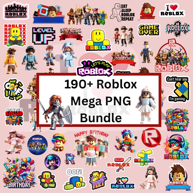 Roblox Papercraft Paper - Etsy