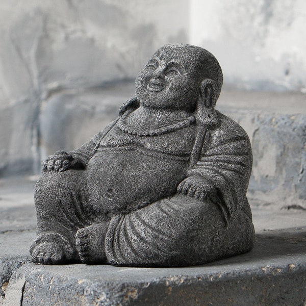 Laughing Buddha Statue - Etsy