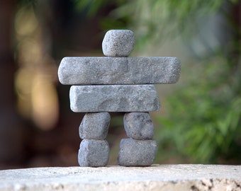Stone Inukshuk - Etsy