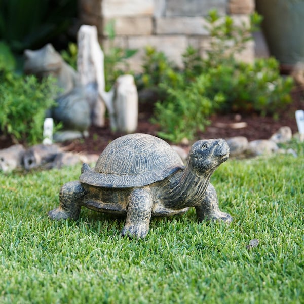 Large Garden Turtle Statue - Etsy