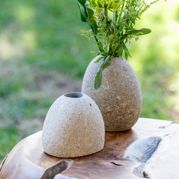 Stone Vase - Etsy