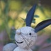 Handmade Cute Little Stone Rabbit for Home Indoor/outdoor Decorations ...