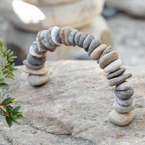 Stacked Rocks - Etsy