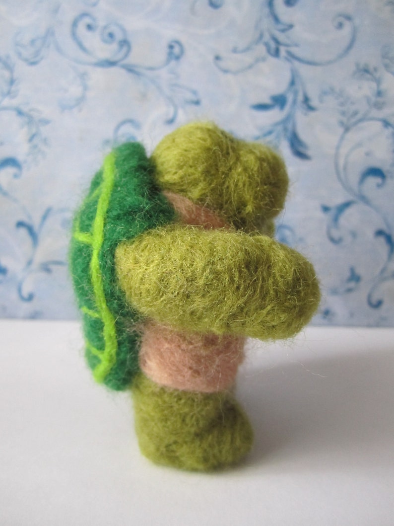 Jackson Turtle Felted Figurine - Etsy
