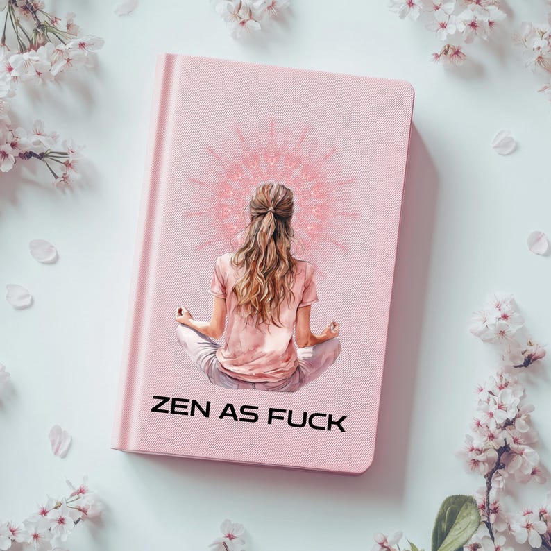 Zen as Fuck Meditation Art | Funny Spiritual Clipart PNG SVG ...