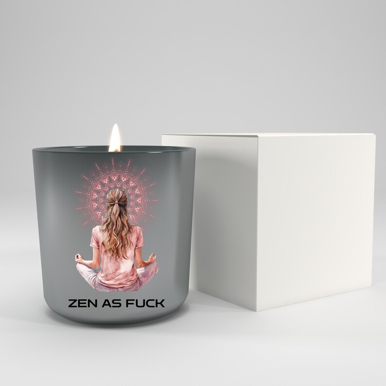 Zen as Fuck Meditation Art | Funny Spiritual Clipart PNG SVG ...