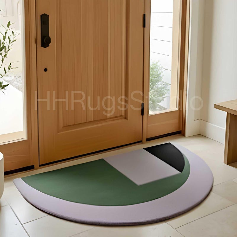 Half Moon Entryway Rug - Etsy Canada