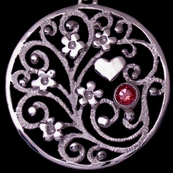 Forget-me-not Jewelry, Hand Made Sterling Silver Forget-me-not 'triple ...