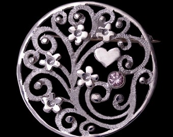 Forget-Me-Not Jewelry hand made sterling silver forget-me-not | Etsy