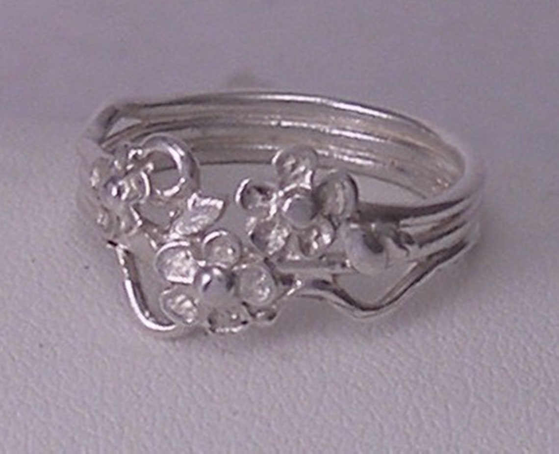 Forget-me-not Jewelry Hand Made Sterling Silver Forget-me-not - Etsy