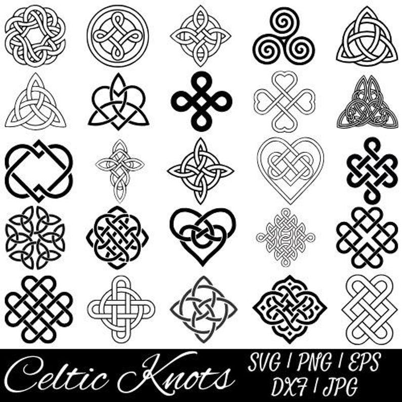 Celtic Corners Svg Bundle, Celtic Bands Svg, Celtic Knot Svg, Celtic ...
