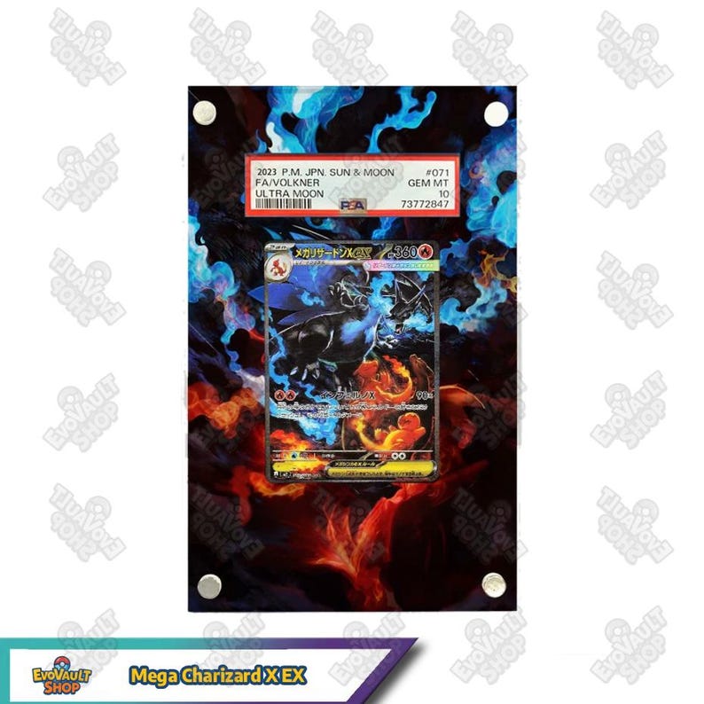 Mega Evolution - Phantasmal Flame Mega Charizard X Ex SAR Pokemon ...