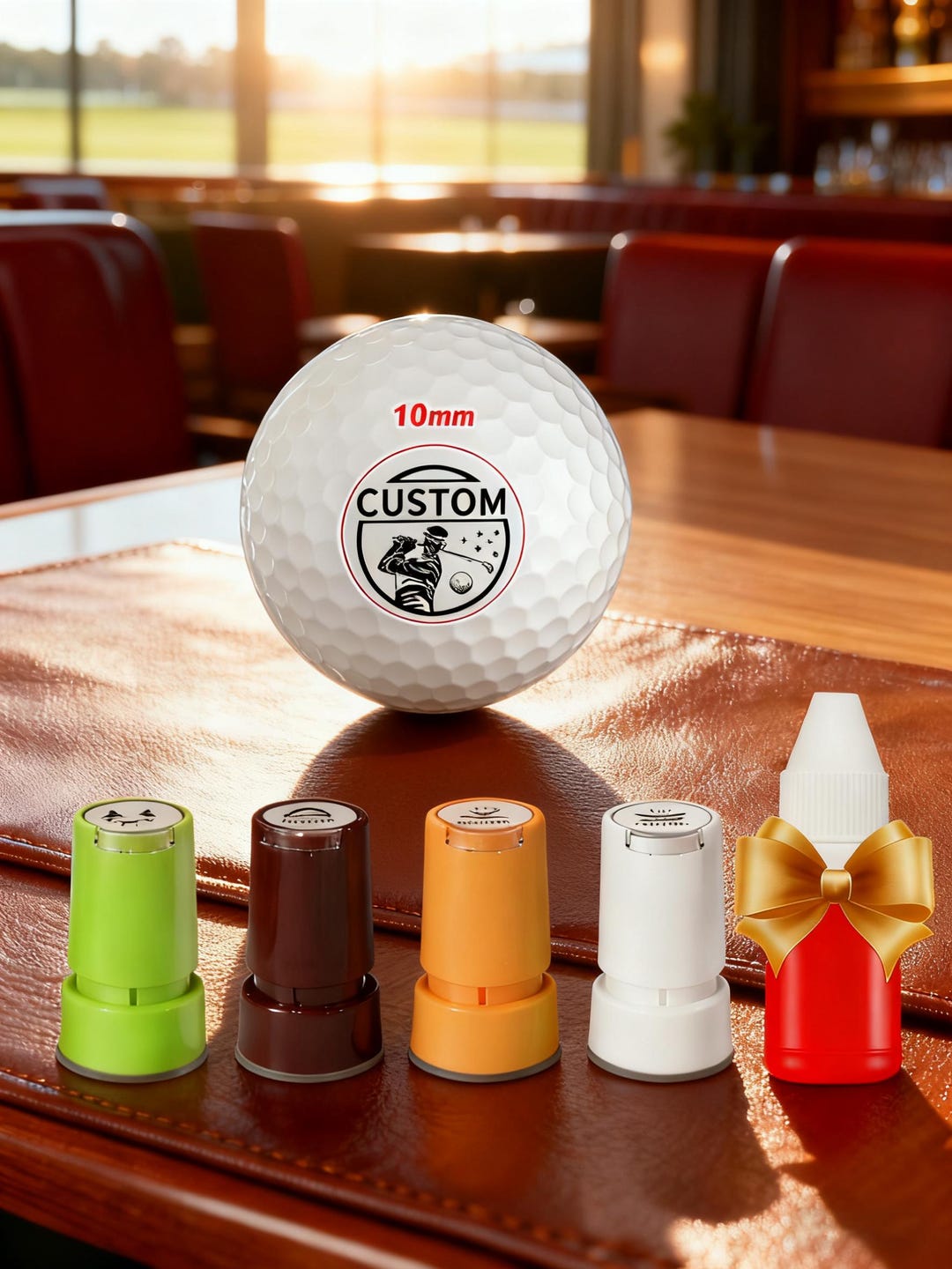 Reusable Golf Ball Marking Tool, Personalized Golf Ball 10mm Stamp ...
