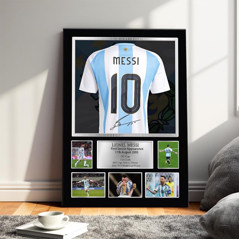 Messi Picture Frame - Etsy