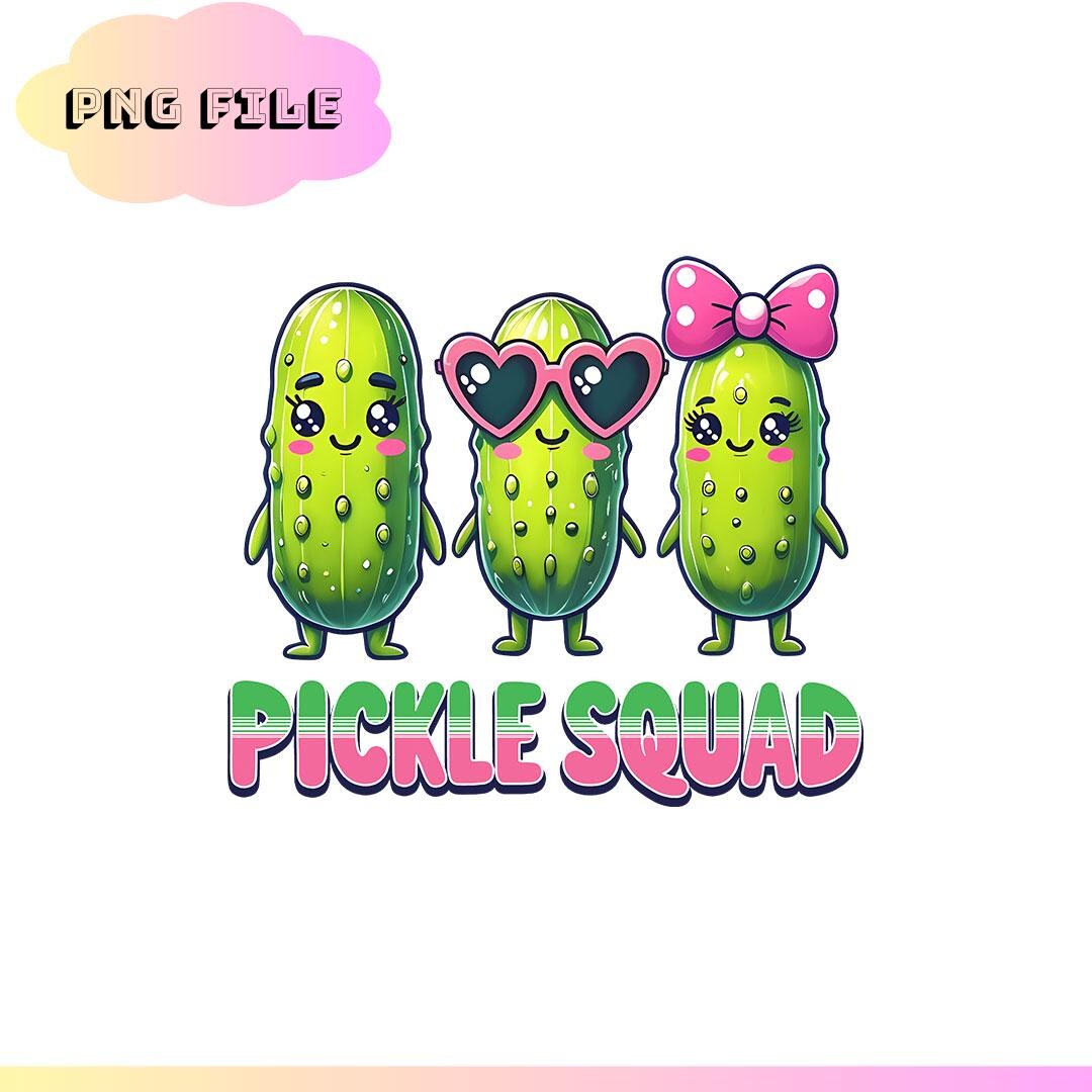 Pickle Squad PNG, Funny Kids Design (digital Download) - Etsy
