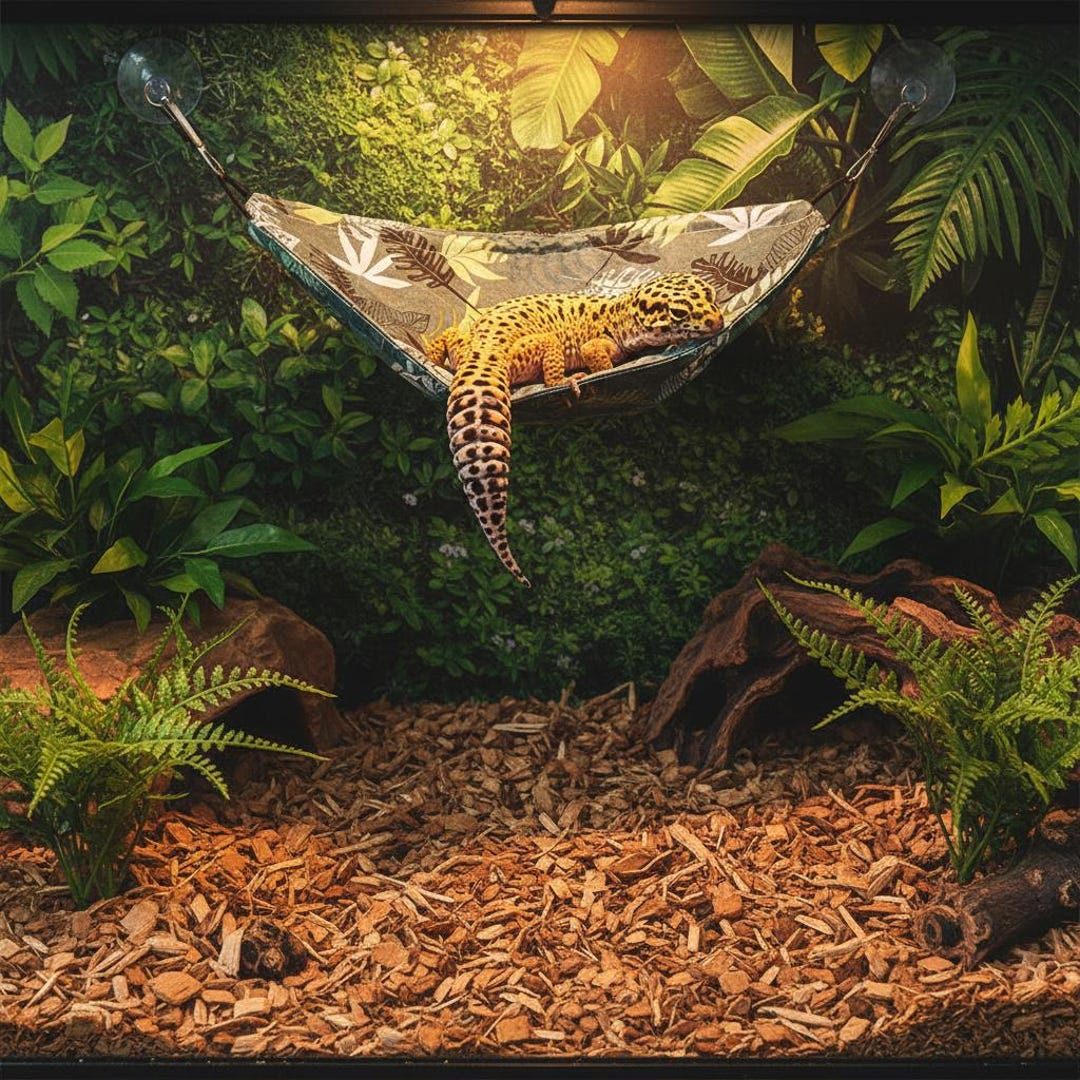 Reptile Hammock, Chameleon Pet Hammock, Hanging Swing Nest, Durable ...