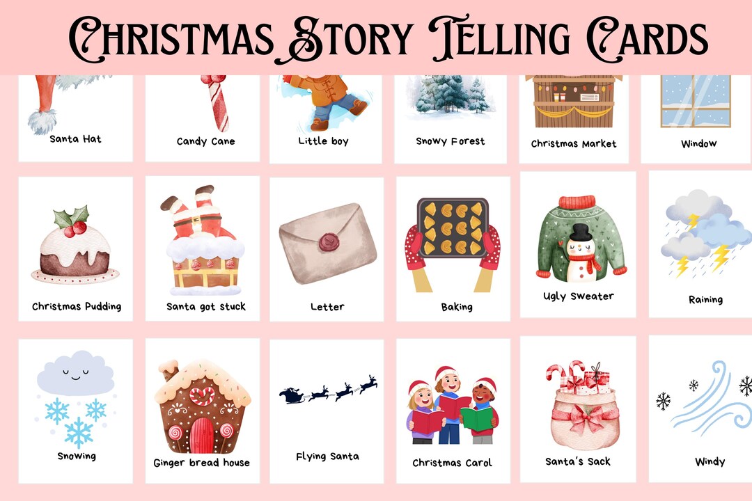 Christmas Story Telling Cards | Nativity Story Cards for Kids ...