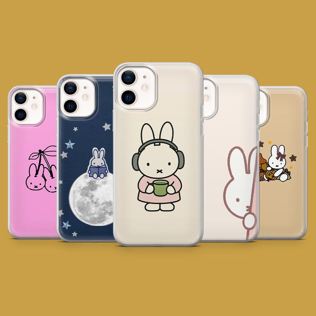Miffy Phone Case Cute Kawaii Bunny Cover for iPhone 17 17pro 16e 15 14 ...