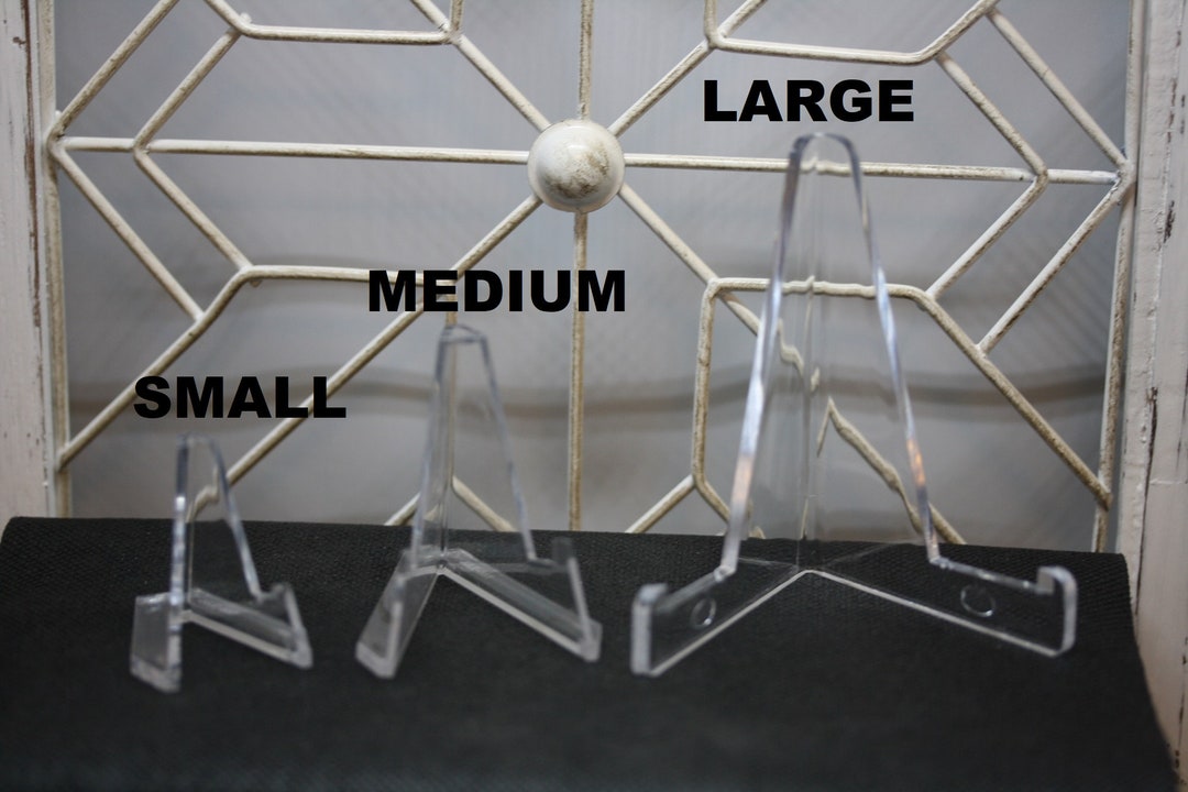 Lucite Thin Slab Stands - Size 1 and 2 - Etsy