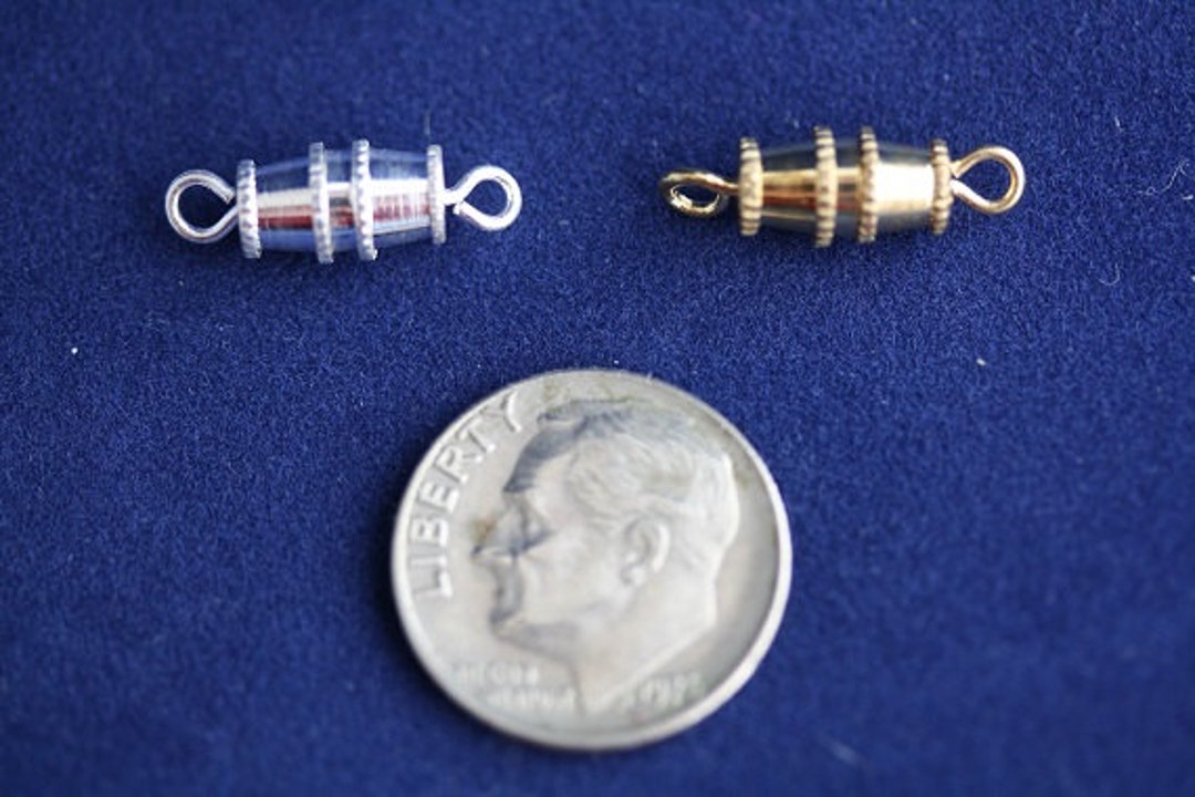 15mm Barrel Clasp Package of 24 - Available in Gold or Silver - Etsy