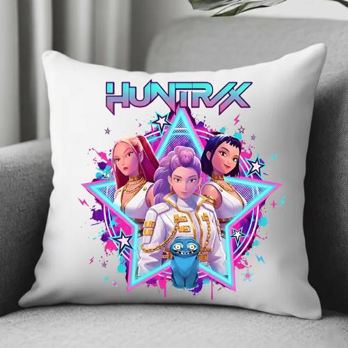 Huntrix Digital Art Print – Anime Girls Wall Decor, Gaming Poster, Neon ...