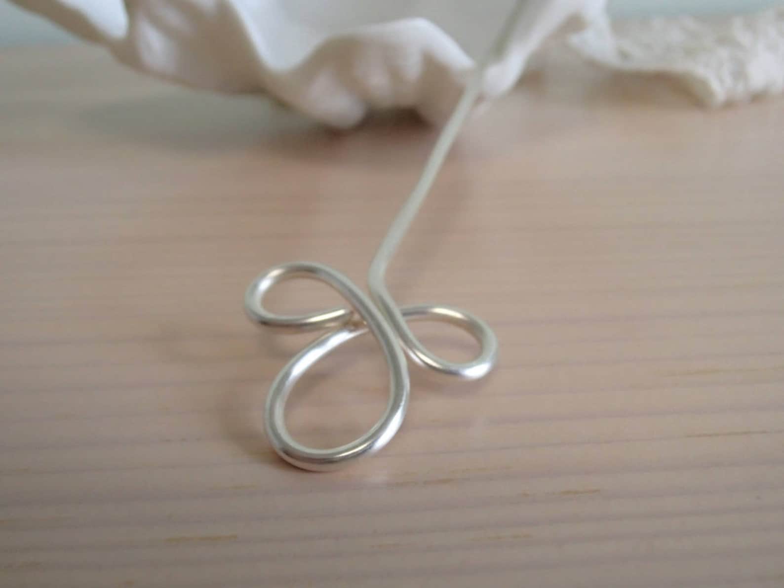 Celtic Shawl Pin Stick, Scarf Pin, Sweater Brooch, Hair Pin, Knitting ...