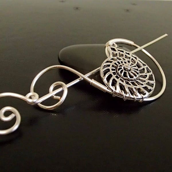 Wire Wrap Shawl Pin - Etsy
