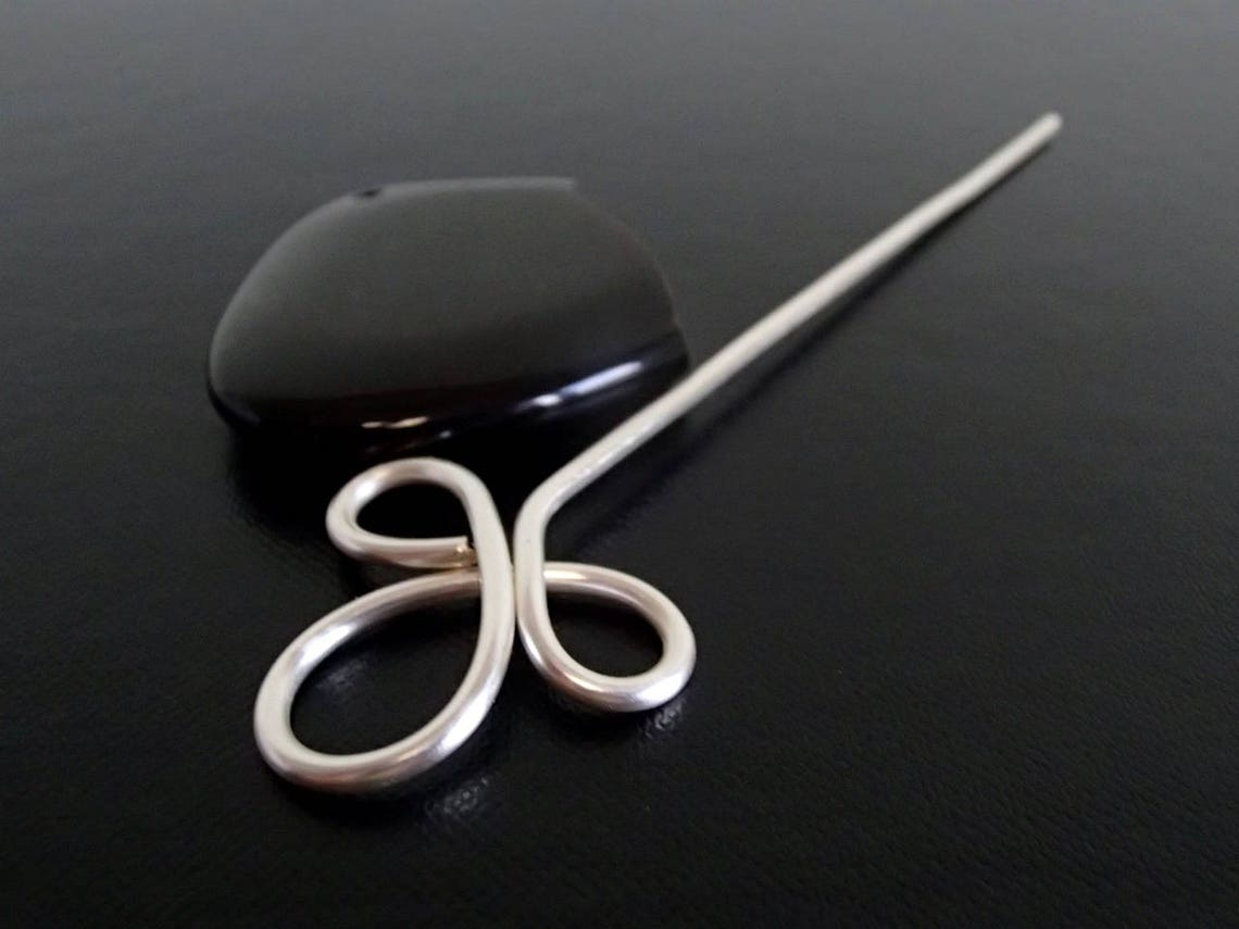Celtic Shawl Pin Stick, Scarf Pin, Sweater Brooch, Hair Pin, Knitting ...