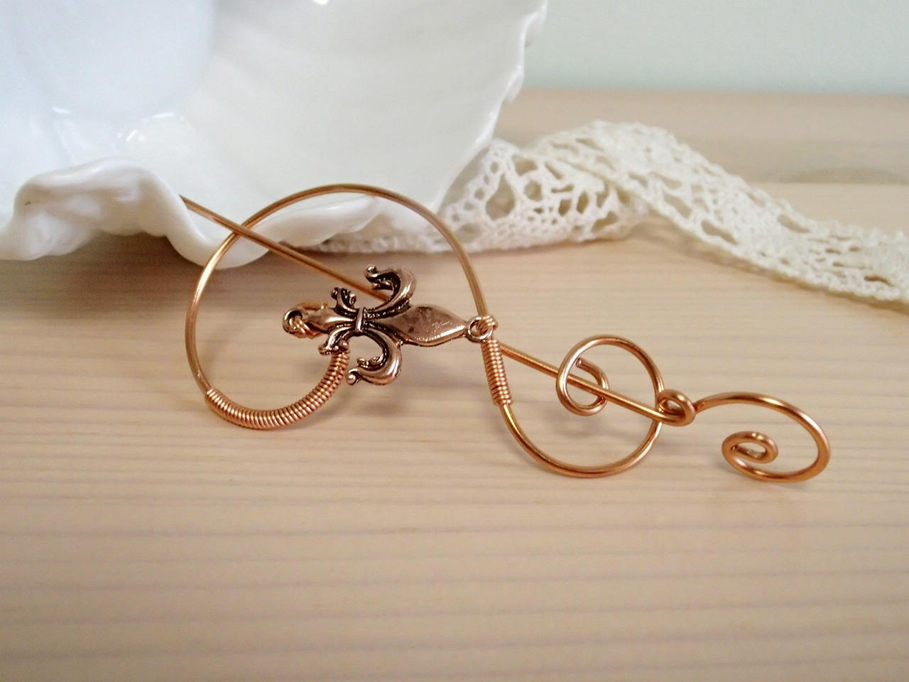 Anchor Brooch Shawl Pin Scarf Pin Sweater Brooch Hair Pin | Etsy