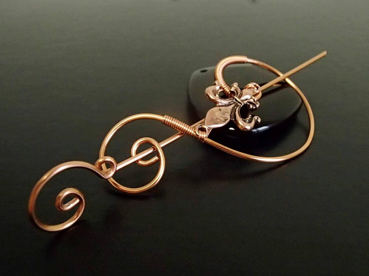 Anchor Brooch Shawl Pin Scarf Pin Sweater Brooch Hair Pin | Etsy