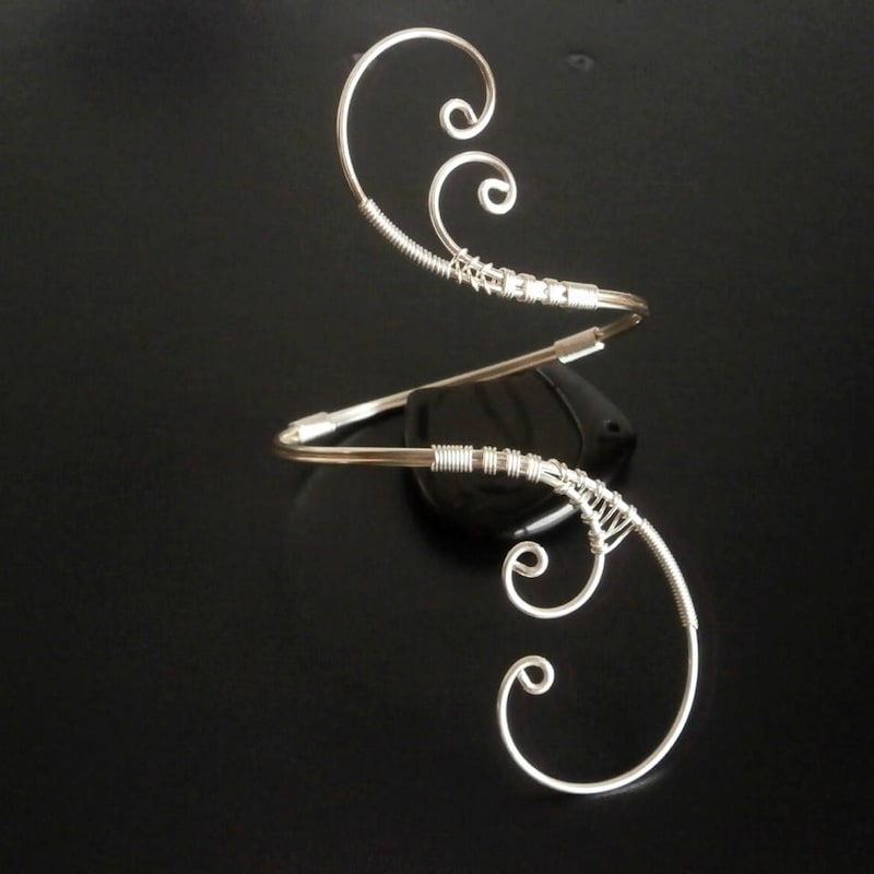 Swirling Arm Cuff - Etsy
