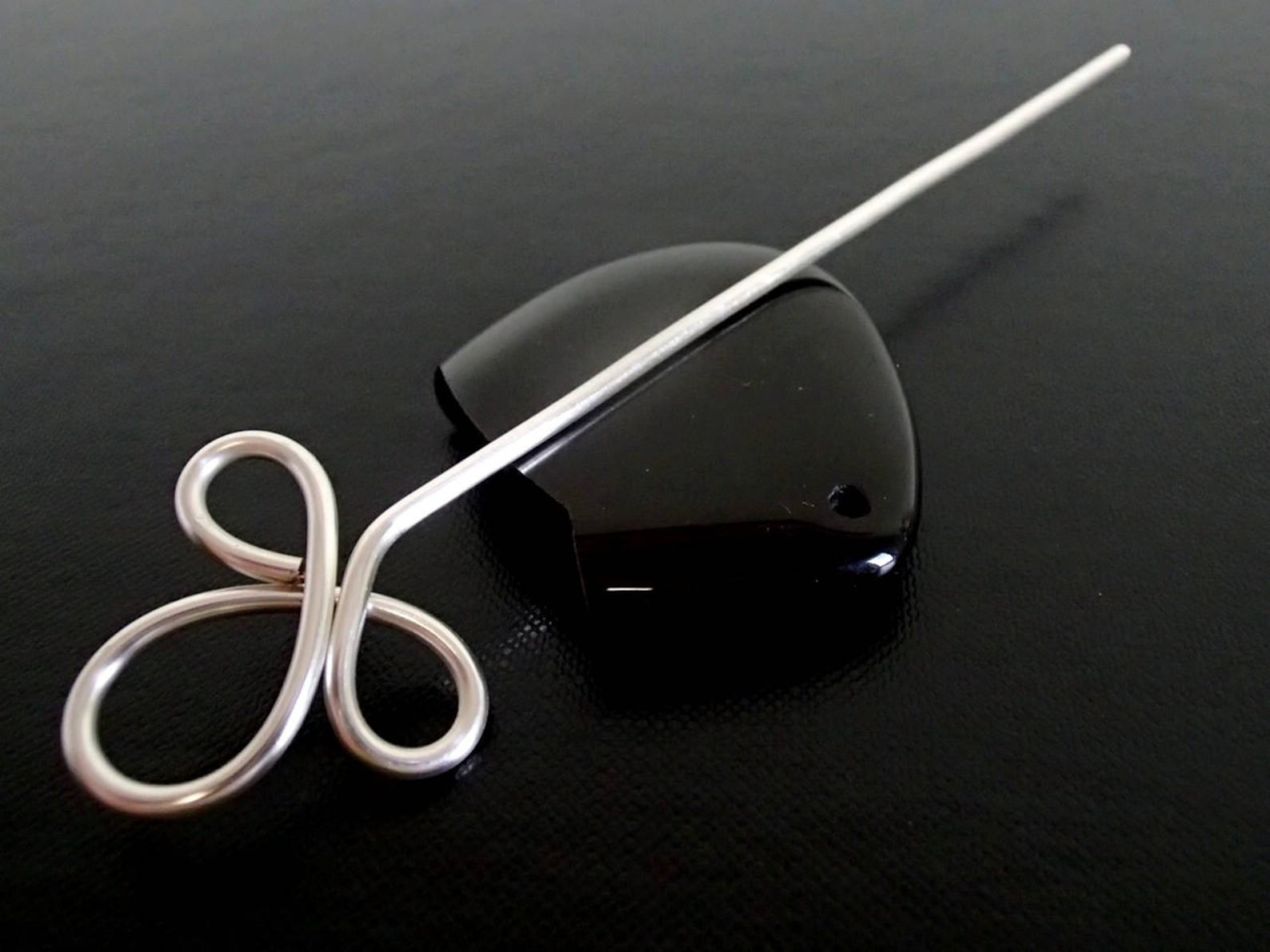 Celtic Shawl Pin Stick, Scarf Pin, Sweater Brooch, Hair Pin, Knitting ...