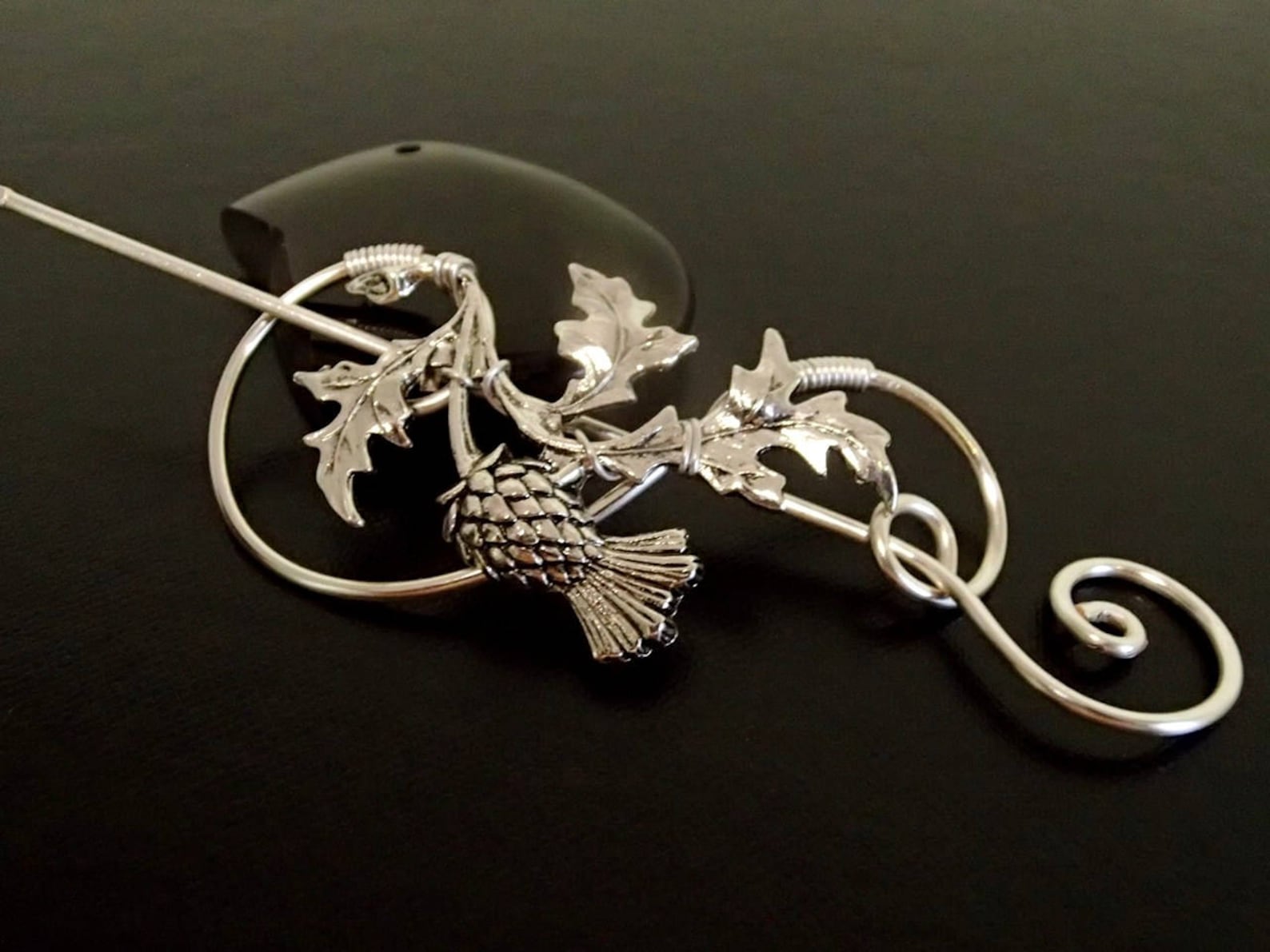 Broche écossaise de broche de chardon goupille de châle | Etsy
