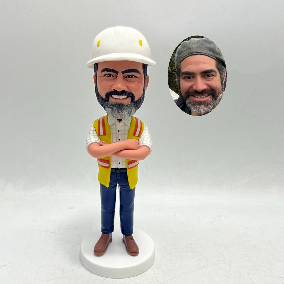 Engineer Bobblehead – Custom Tech Figurine for Boyfriend, Handmade ...