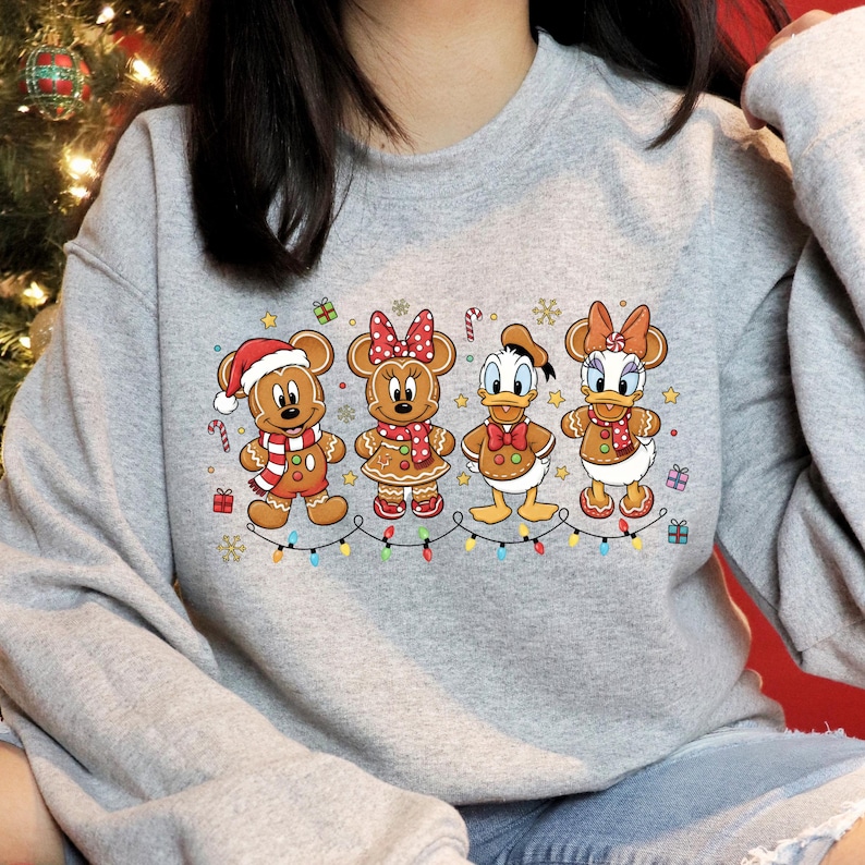 Gingerbread Mouse Family Christmas PNG | Holiday Design (instant ...