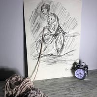 Portrait of Jane Birkin Made With Pencils - Etsy