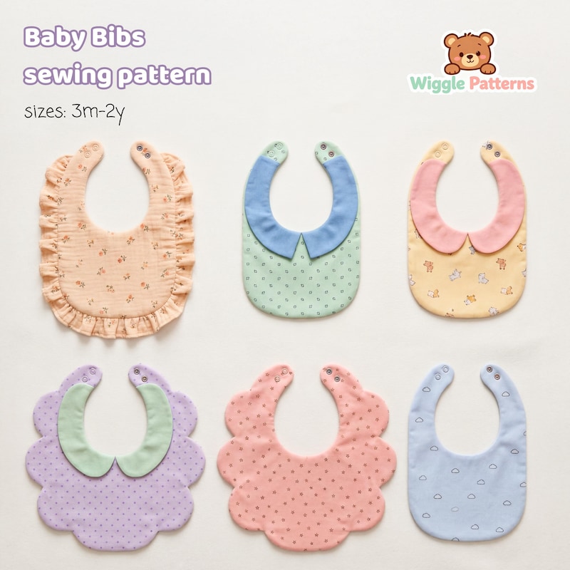 Baby Bib Pattern - Etsy