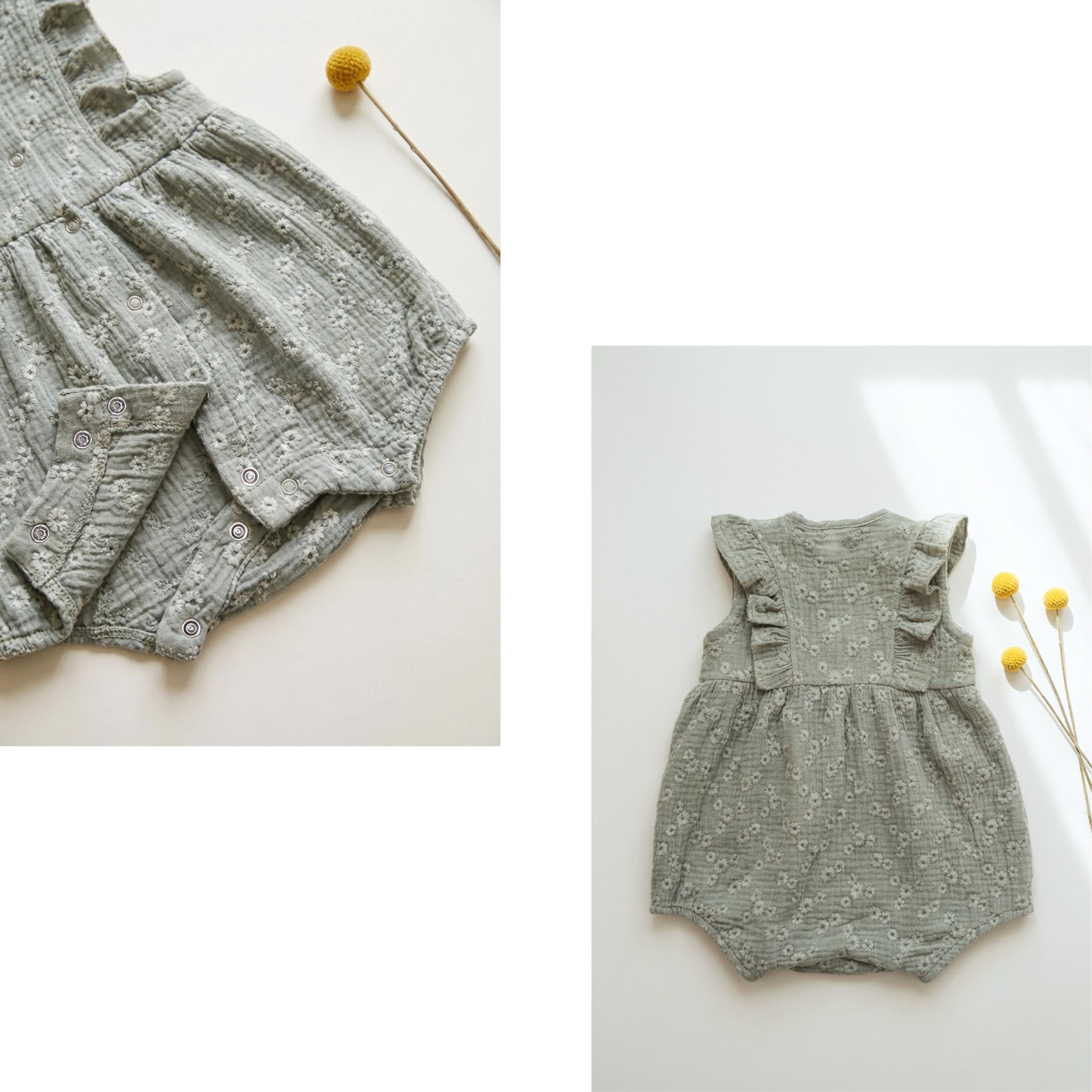 Izzy Baby Romper Sewing Pattern • Ruffle Romper Pattern • Newborn to 2T ...