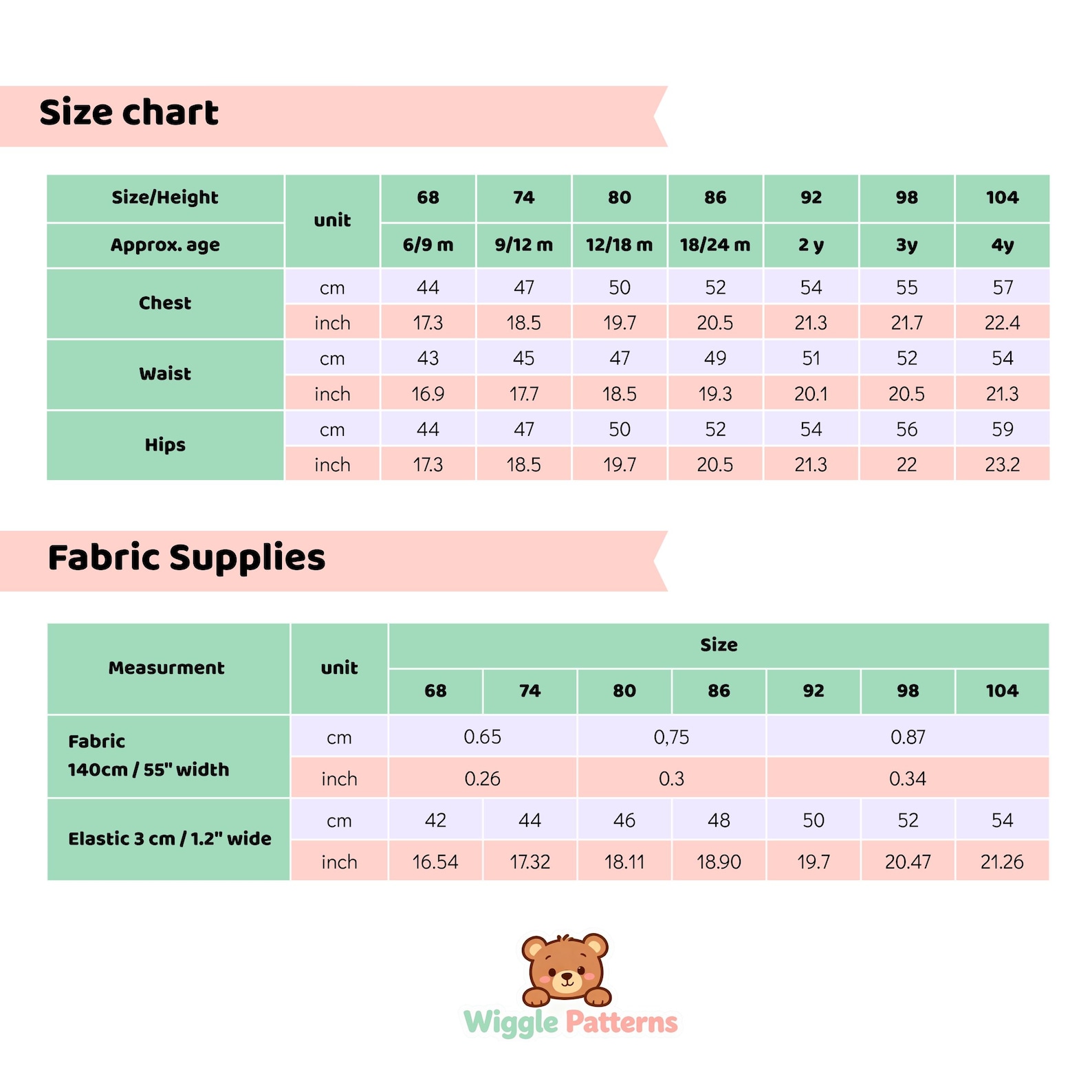 Stellar Kids Barrel Pants Sewing Pattern | Baby & Toddler Elastic Waist ...