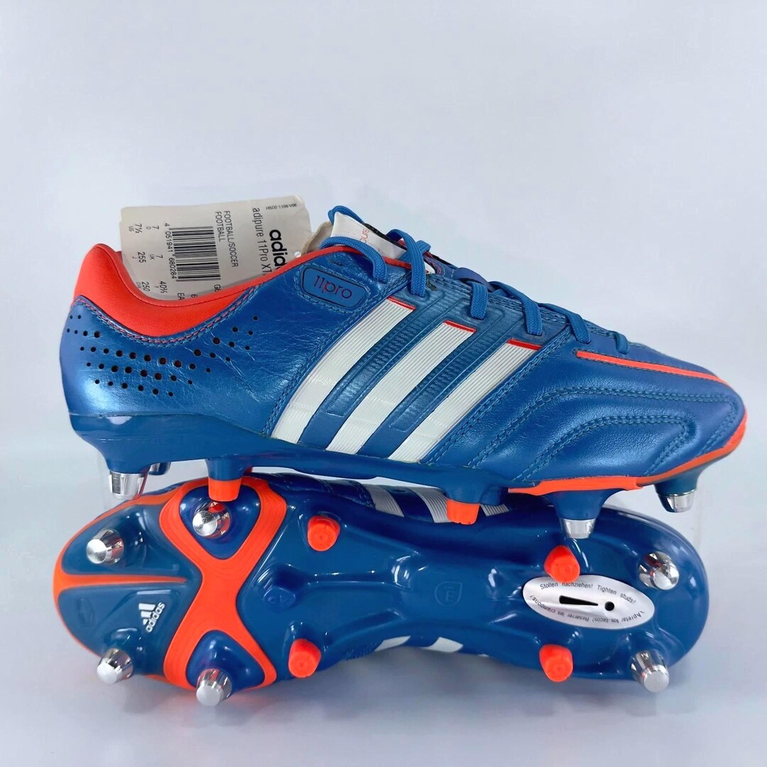 Adidas Adipure 11pro SG G60015 Elite US7.5 UK7 Blue Men’s Cleats Soccer ...